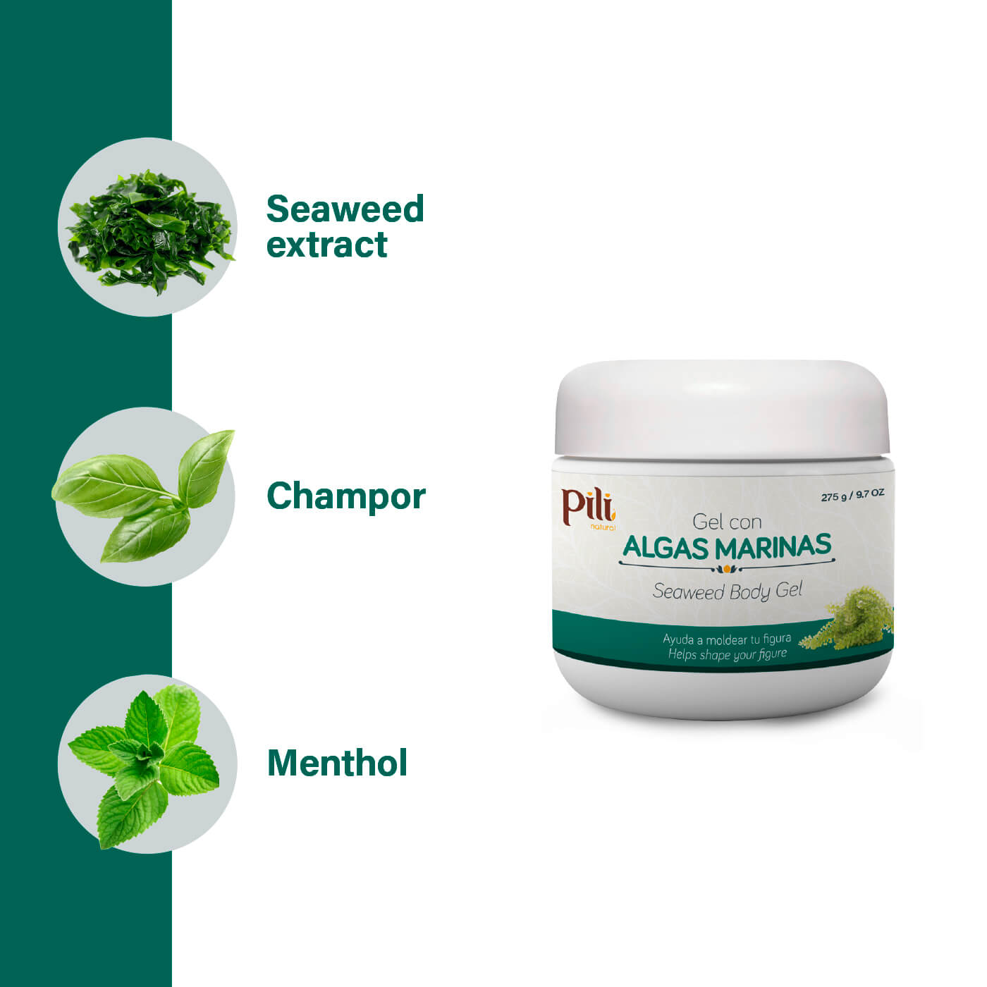 Seaweed Body Gel – Pili Natural